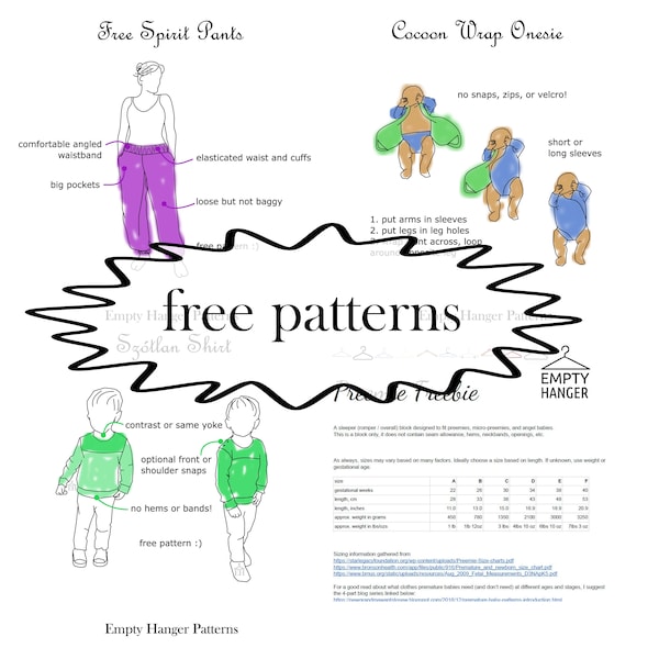 Free Patterns - Etsy