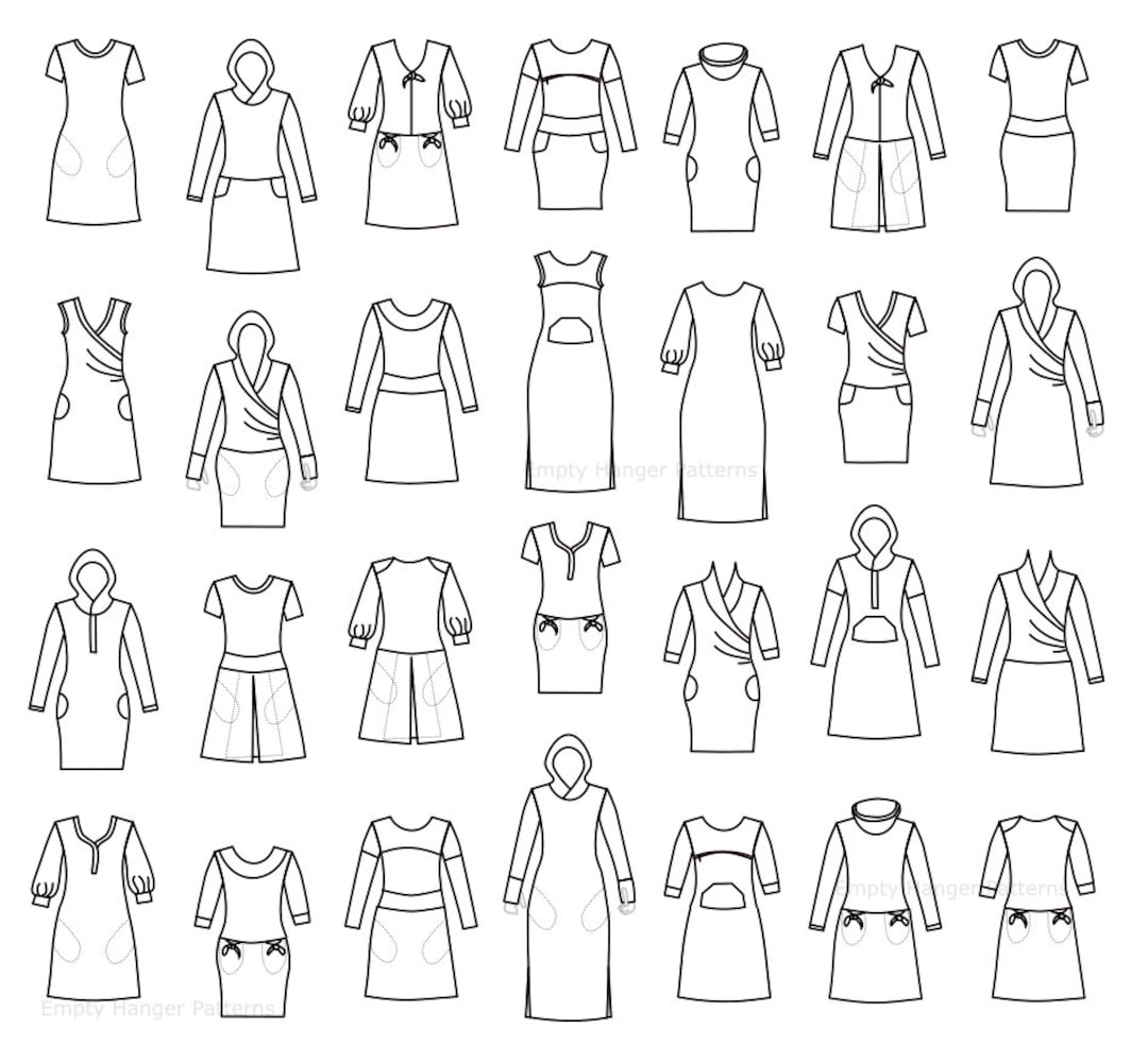 Darby Dress - Digital Sewing Pattern - Etsy