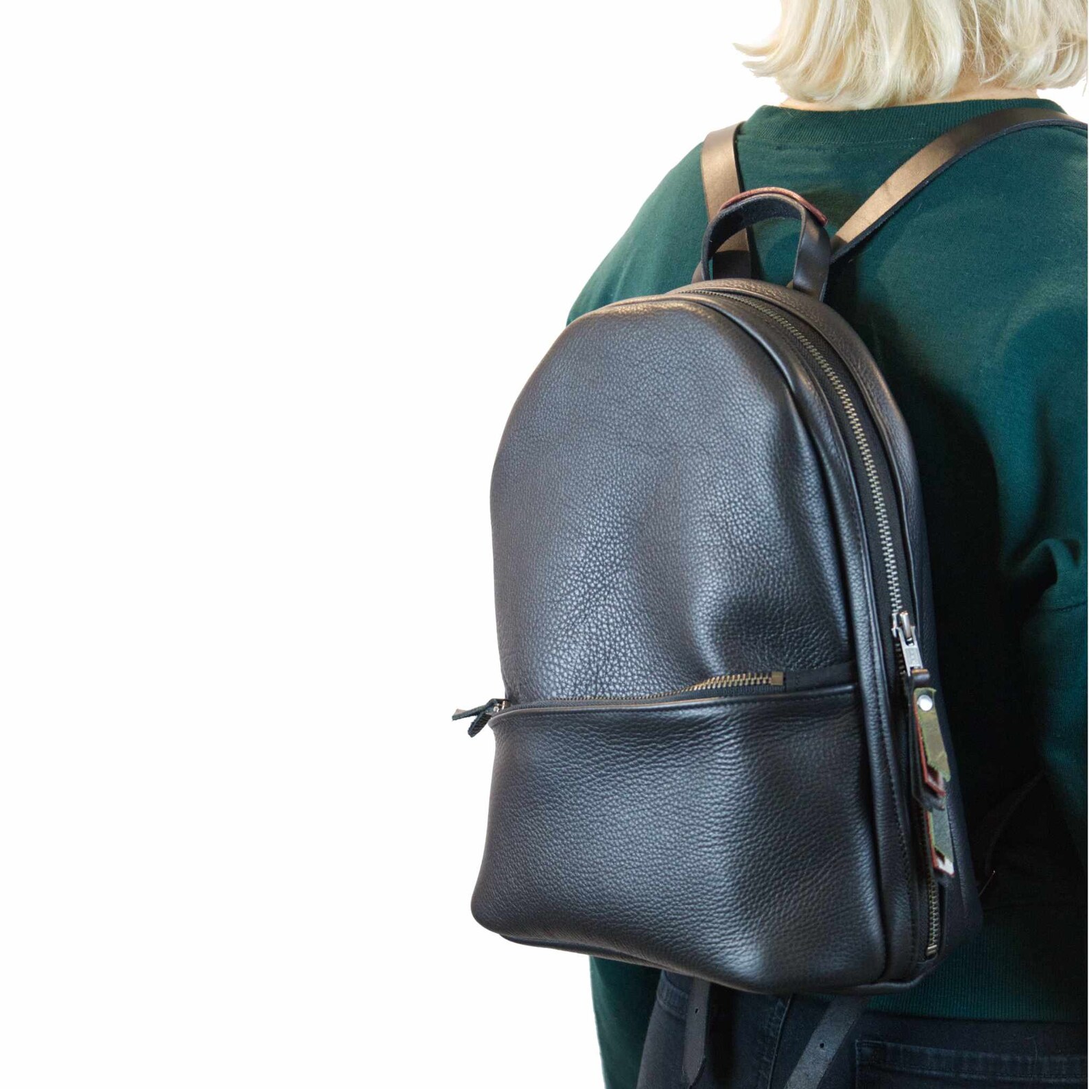 Leather Backpack, Leather Mini Pack, Small Leather Backpack - Etsy