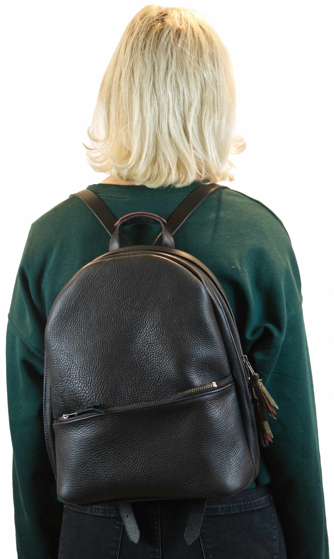 Leather Backpack Leather Mini Pack Small Leather Backpack - Etsy