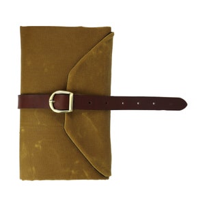 Waxed Canvas Tool Roll, Artist Roll, Knitting Case, Roll up Pencil Case ...