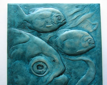 Bas Relief Tile - Etsy