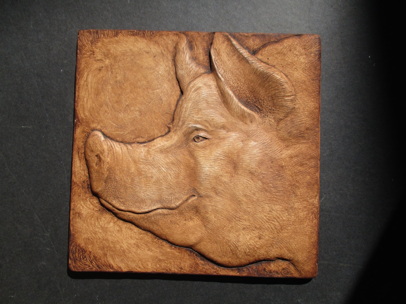 Happy Pig Wallsculpture Hog Art Farm Animal | Etsy