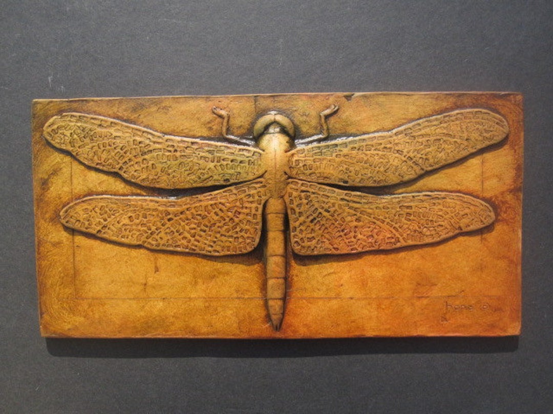 Dragonfly Ancient Egyption Style Wall Art - Etsy