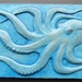 Friendly Octopus Concrete Decorative Relief Sculpture Tile - Etsy