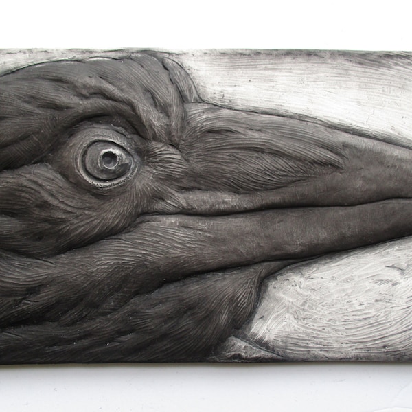 Raven Sculpture - Etsy