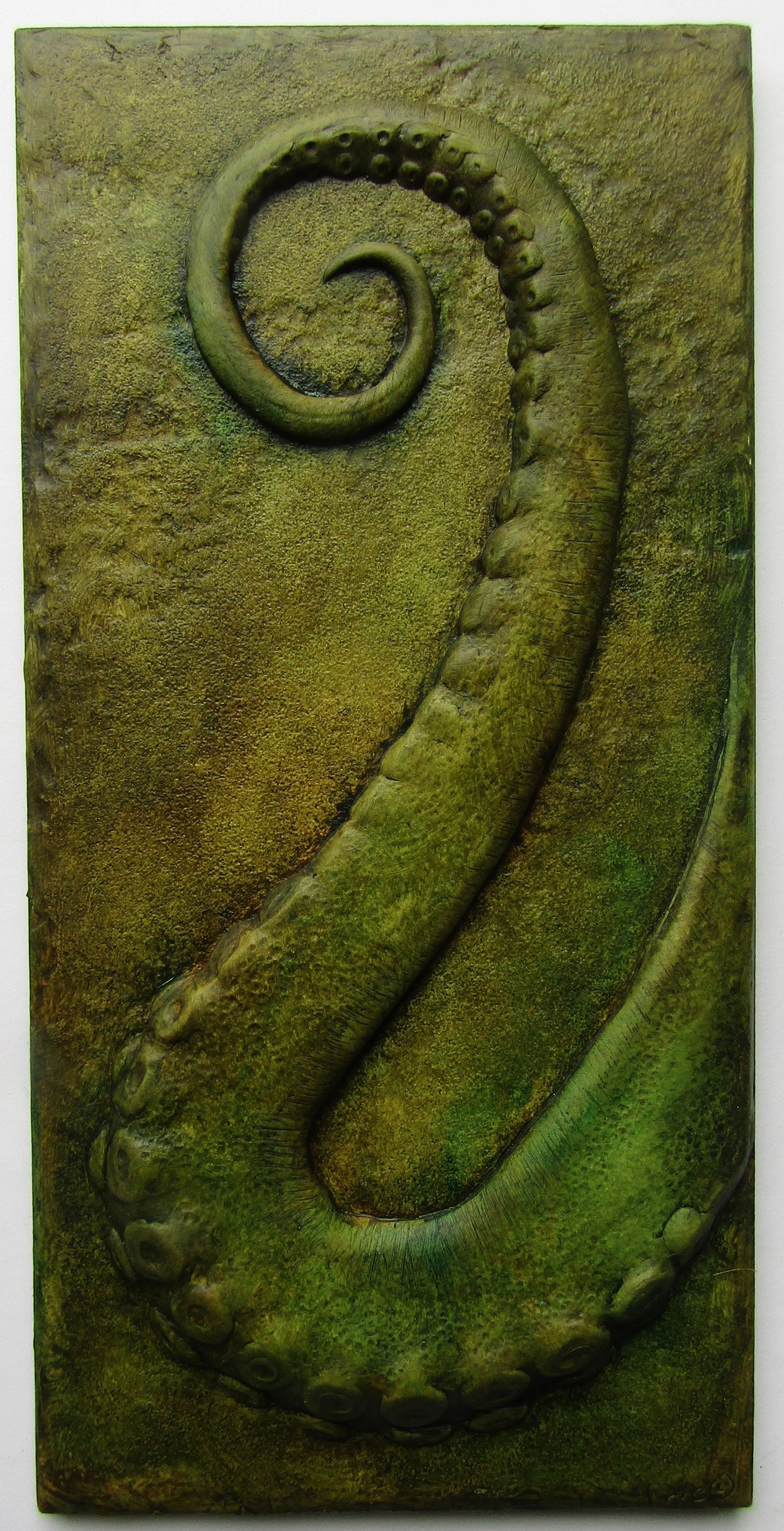 Octopus Tentacle Bas Relief Wall Sculpture - Etsy