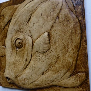 Fish Powder Blue Surgeon Decorative Wallsculpture Picture - Etsy