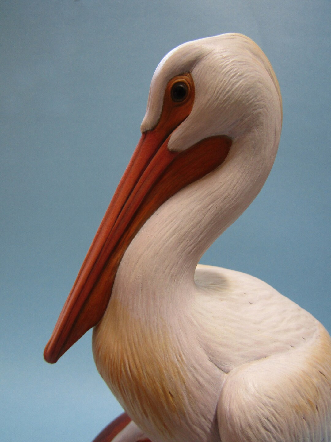 White Pelican Miniature Museum Quality Wood Carving - Etsy