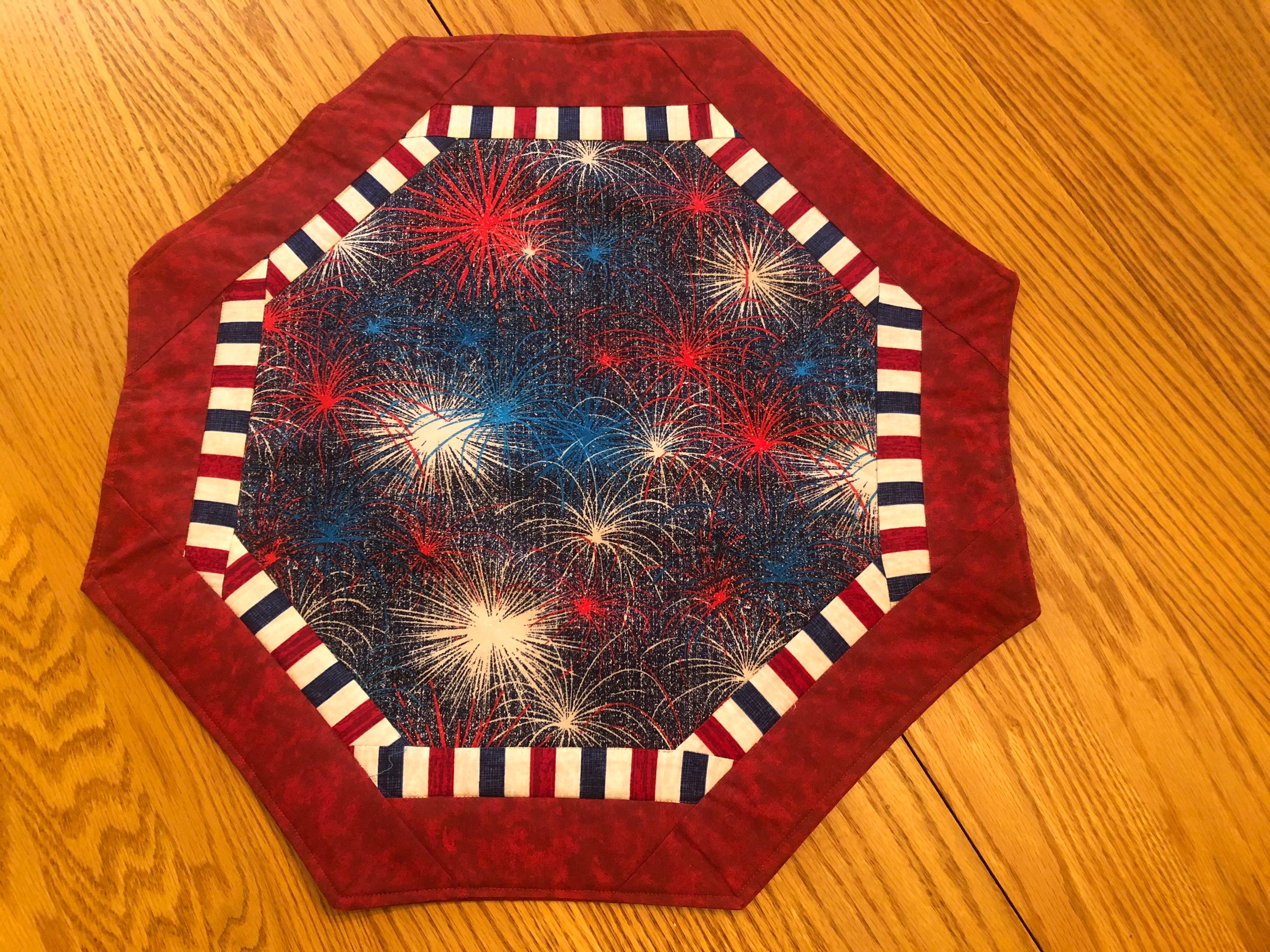 Fireworks Table Topper - Etsy