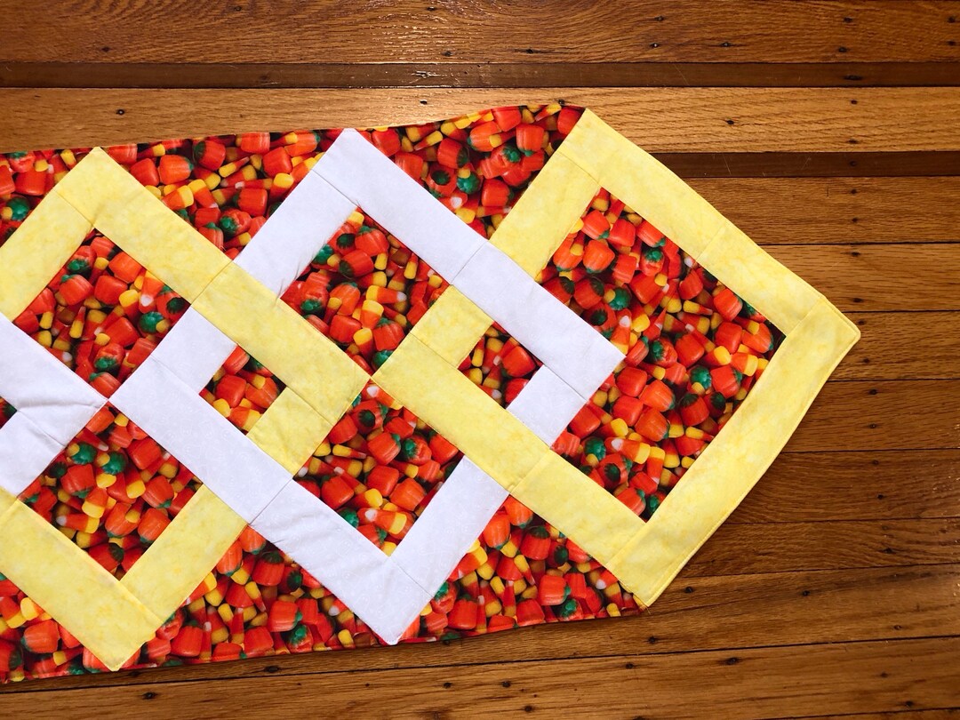 Candy Corn Table Runner - Etsy
