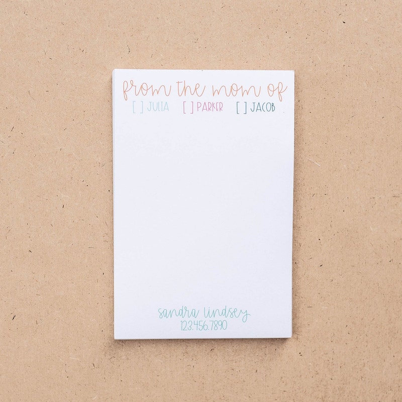 Note Pad - Etsy