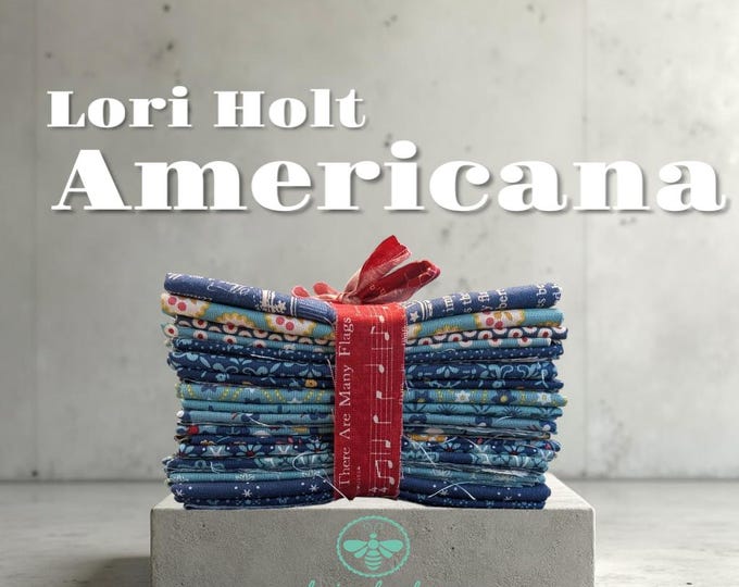 Americana *CUT FROM BOLT* Blues Color Bundle Fat Quarter 17 Pieces Lori ...