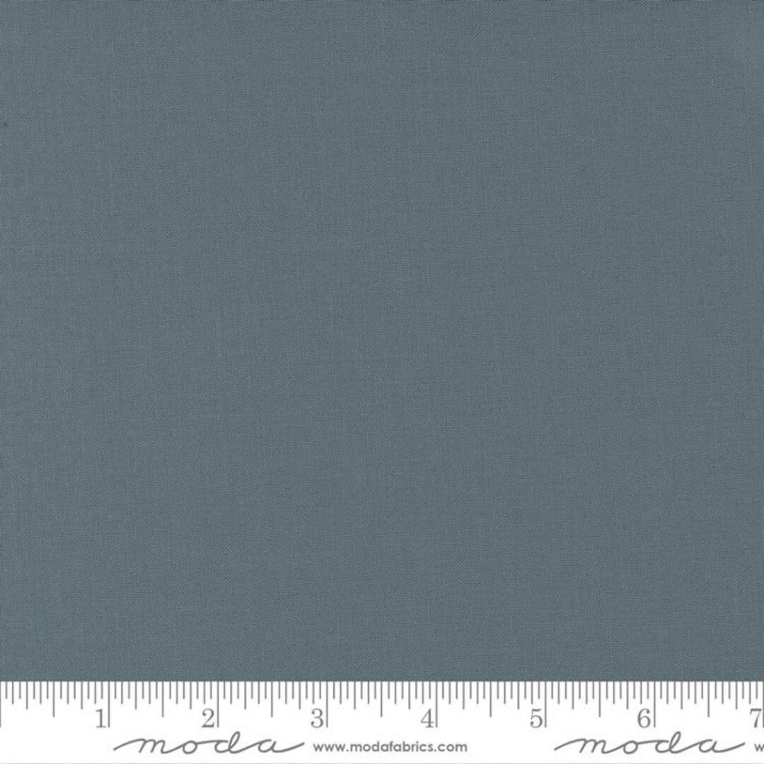 Graphite 9900 202 1/2 YARD CONTINUOUS Cuts Moda Fabric Bella Solid 100% ...