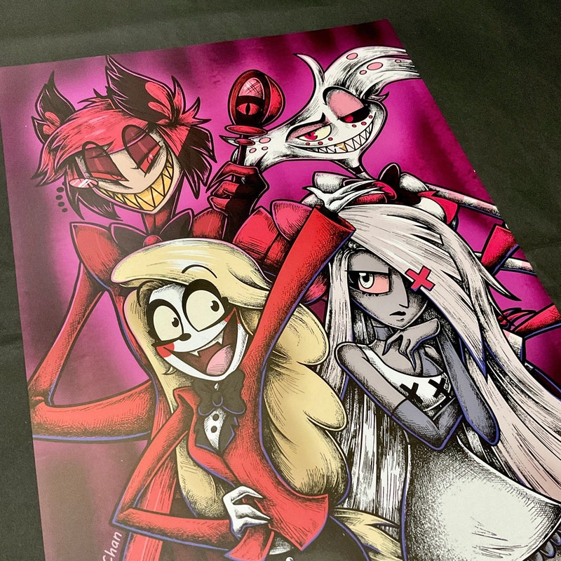 Hazbin Hotel Posters - Etsy