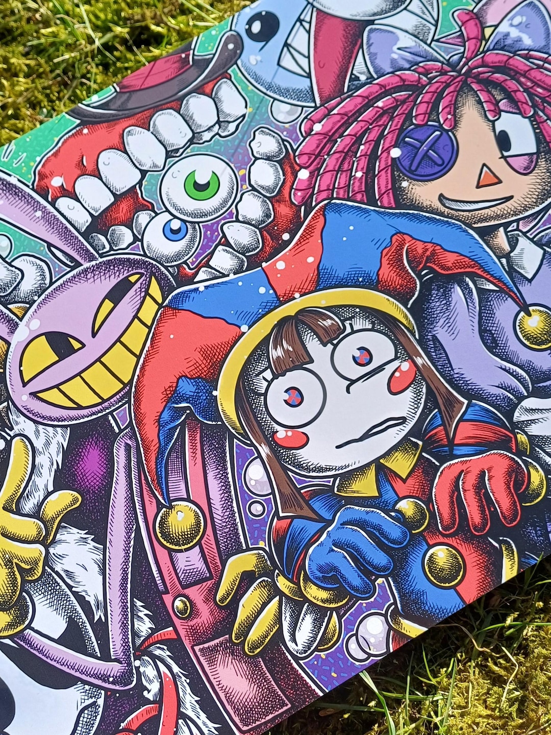 TADC Art Print: Digital Circus Fanart, Pomni & Gang (A4) - Etsy