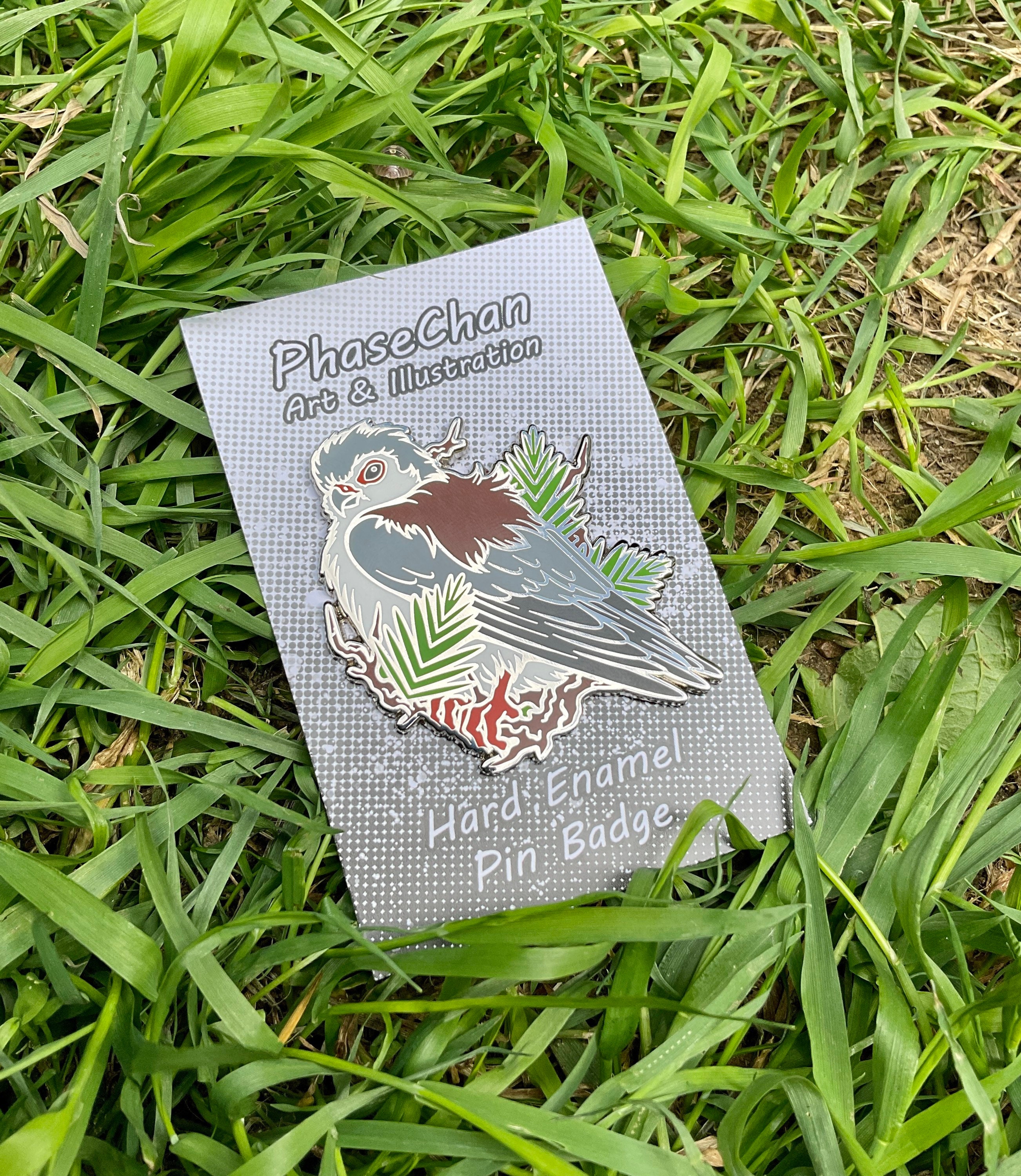 Pygmy Falcon Silver Hard Enamel Pin Badge - Etsy