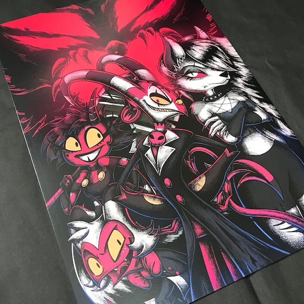 Moxxie X Blitzo - Etsy Australia