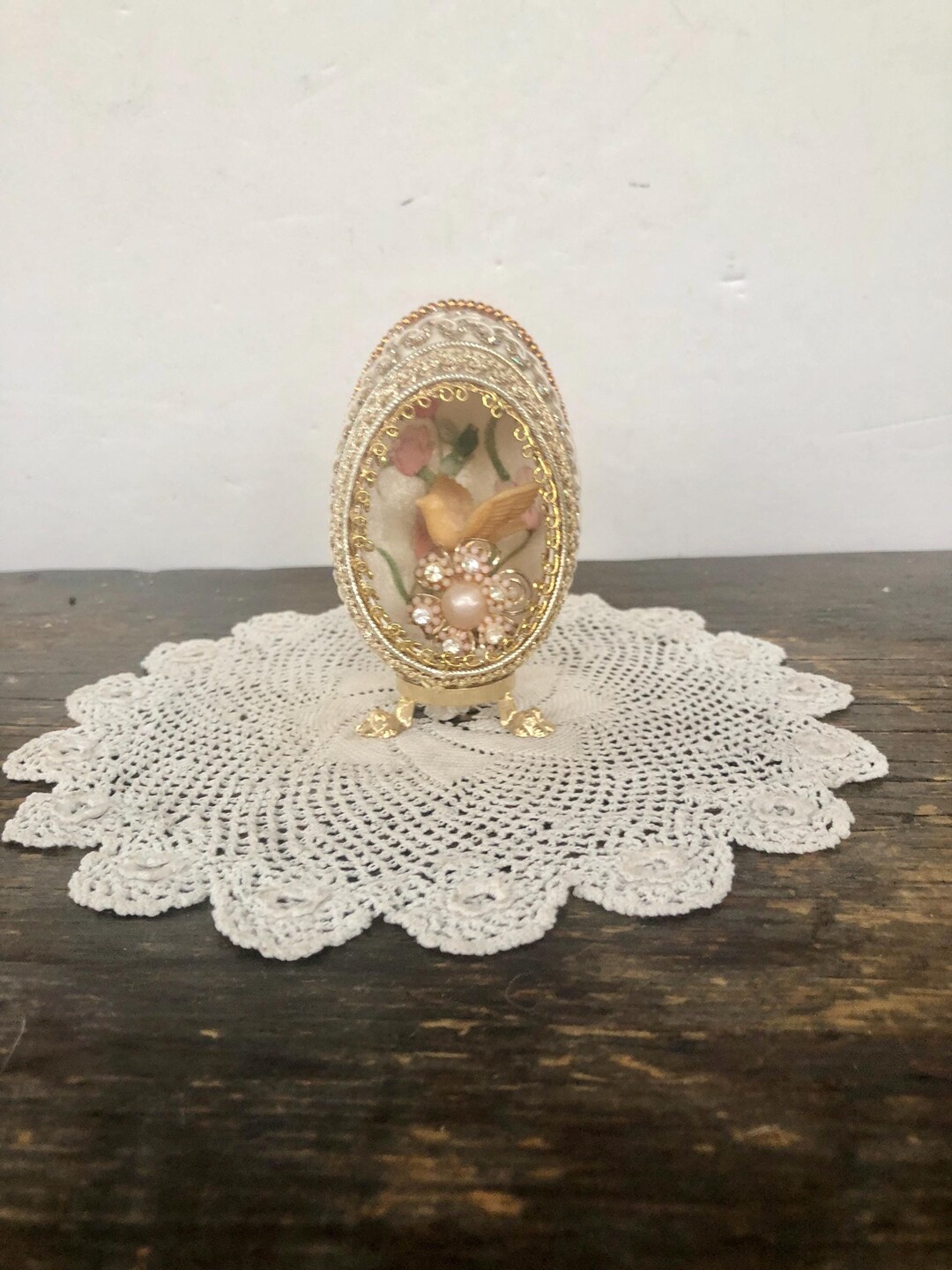 Decorative Diorama Bird of Peace Egg - Etsy