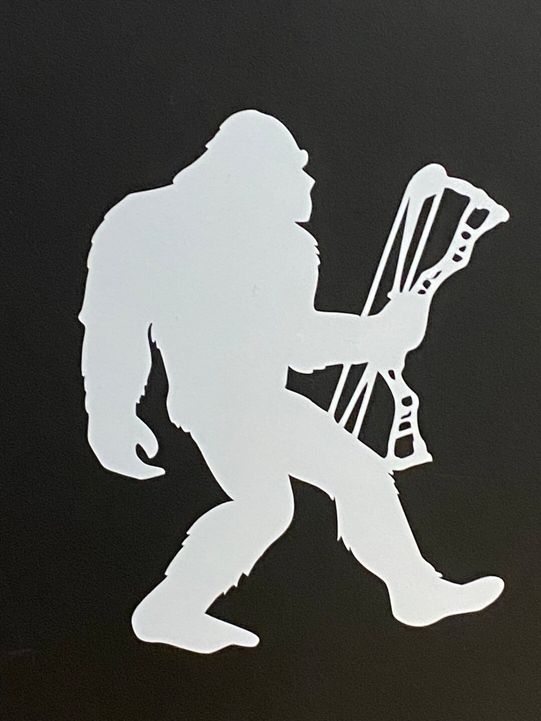 Sasquatch Bow Hunter Decal - Etsy