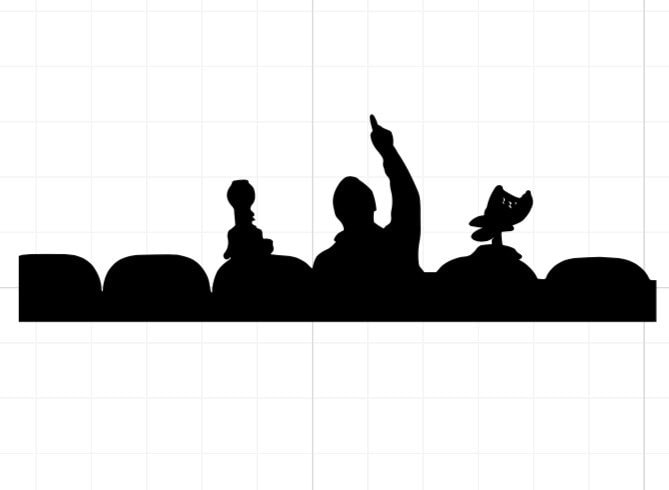 MST3K Silhouette Decal - Etsy