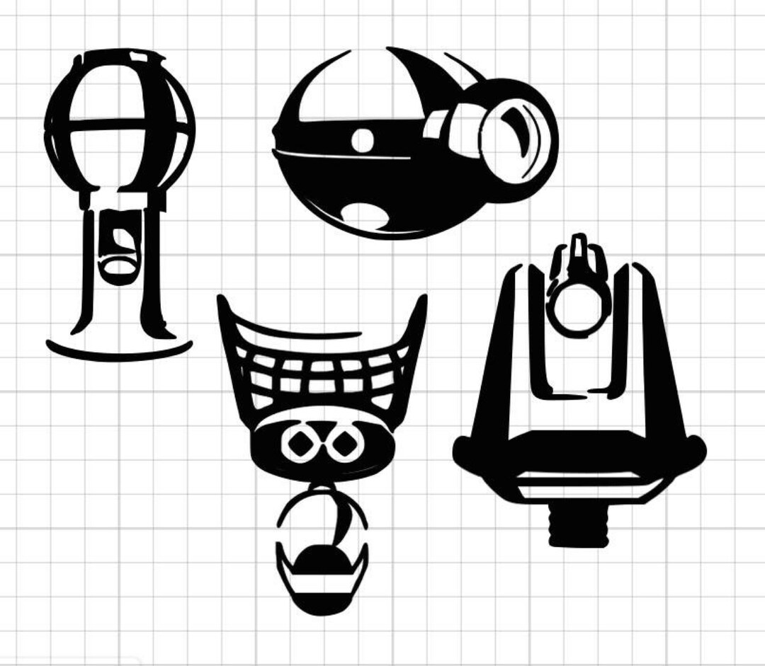 MST3K Abstract Robot Decals - Etsy