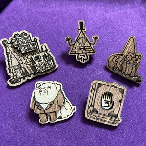 Gravity Falls Pins - Etsy