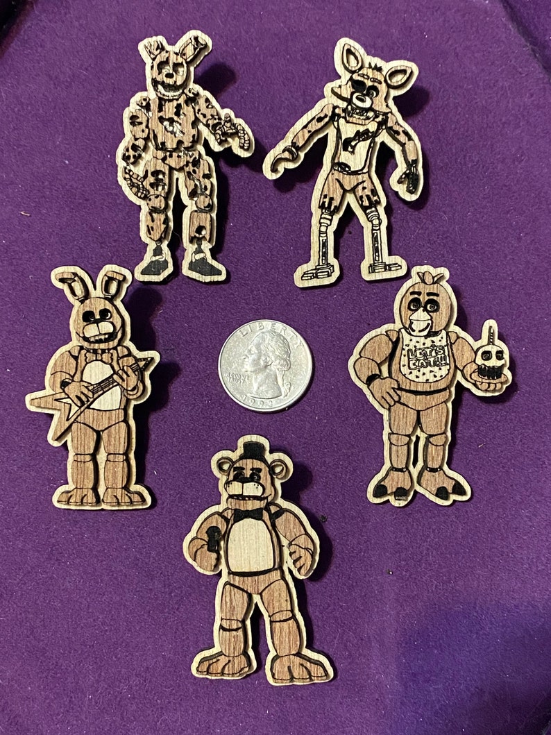 Five Nights at Freddy's Pins - Etsy