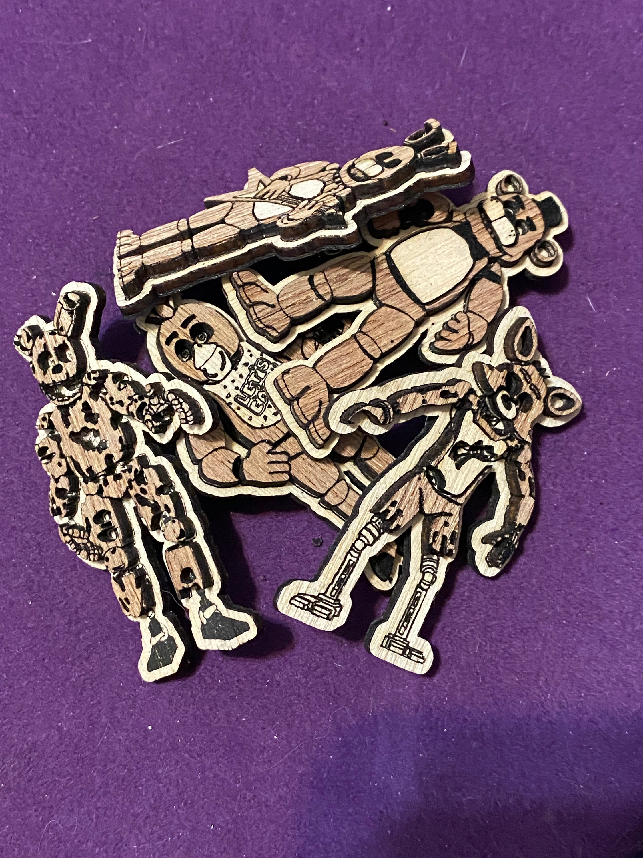 Five Nights at Freddy's Pins - Etsy