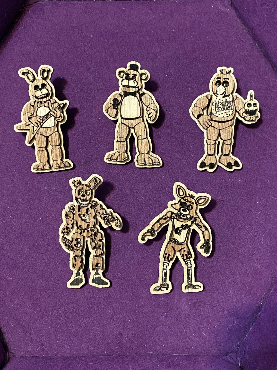 Five Nights at Freddy's Pins - Etsy