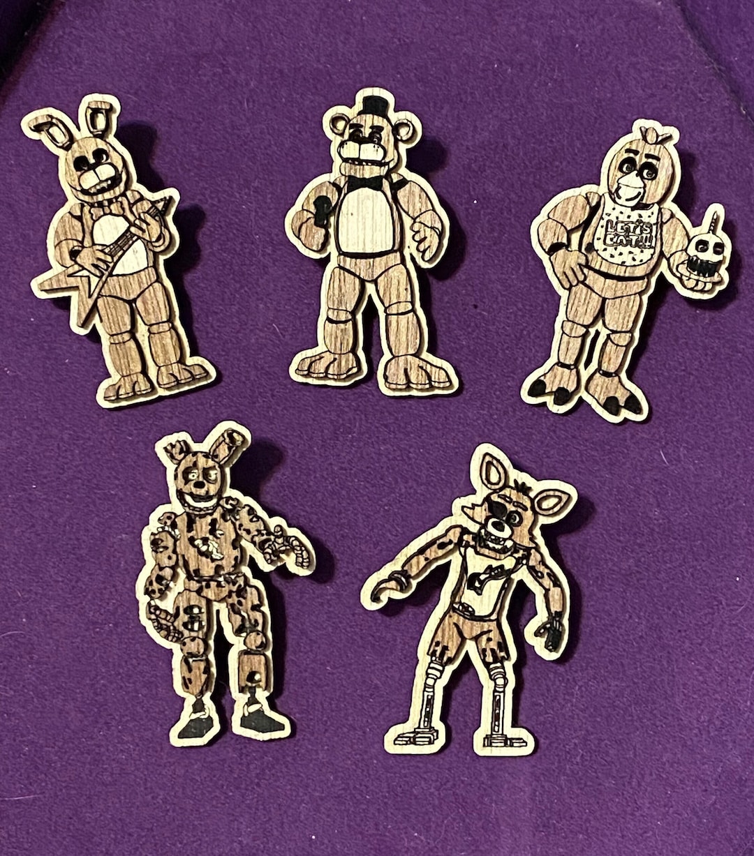 Five Nights at Freddy's Pins - Etsy
