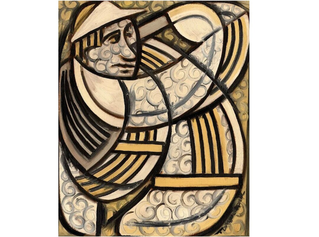 Tommervik Abstract Golf Swing Slice Golf Wall Art Gifts for Golfers ...