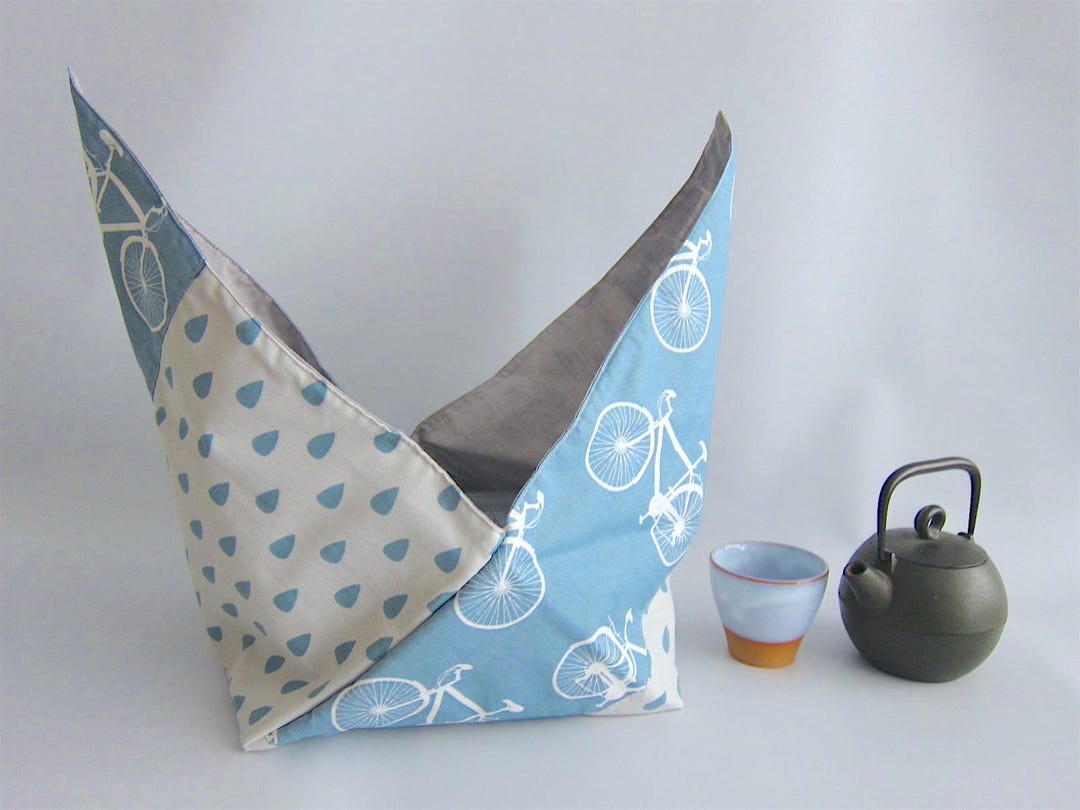 Japanese Lunch Bag, Azuma Bukuro Bag, Bento Bag, Tenugui Bag, Furoshiki ...