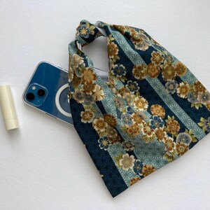 Mini Japanese Azuma Knot Handbag, Azuma Bukuro Bag, Tenugui Bag ...