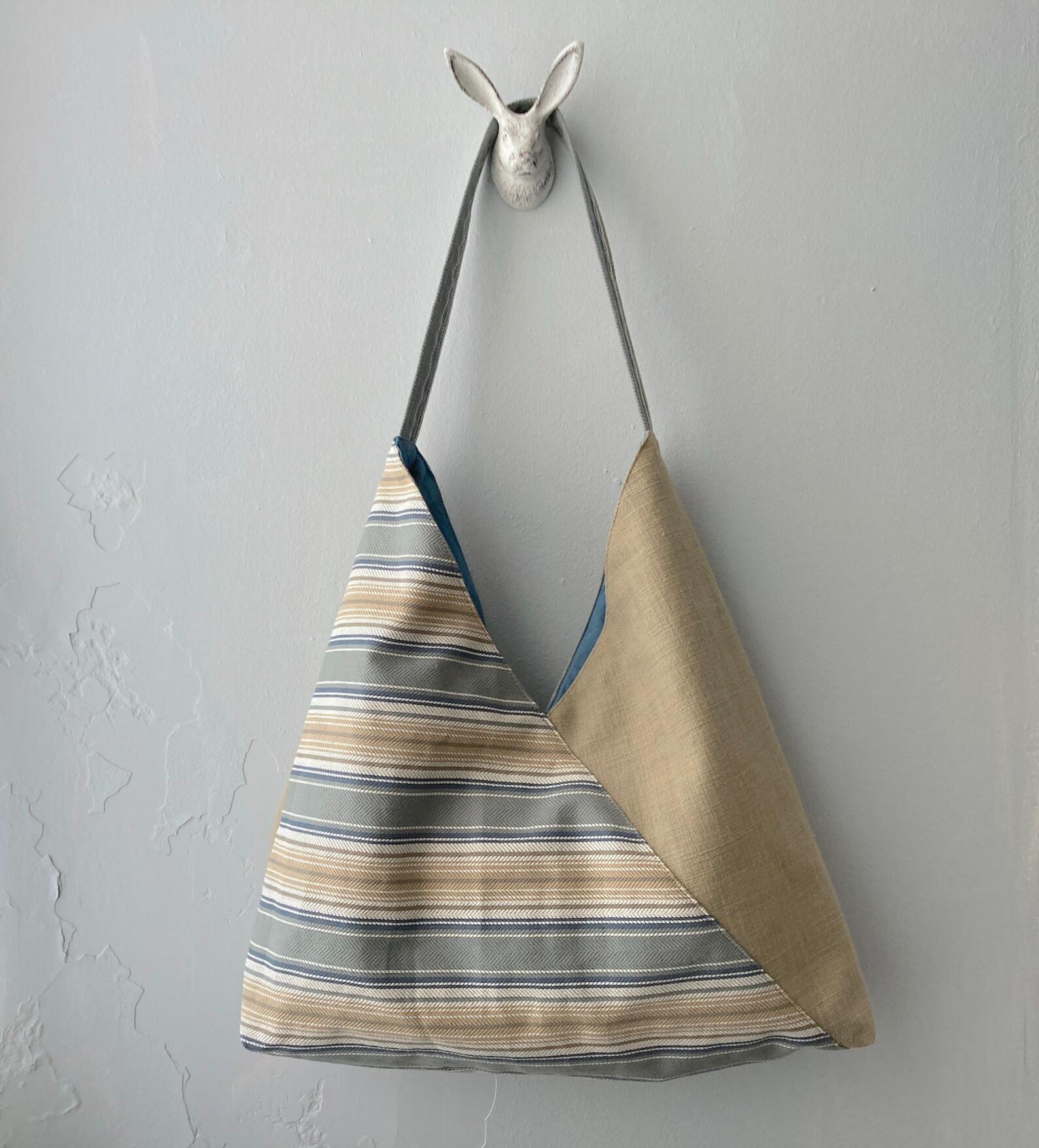 Set of 2 - Japanese Origami Azuma Bukuro Bag, Fukuro Bag, Japanese Boho ...