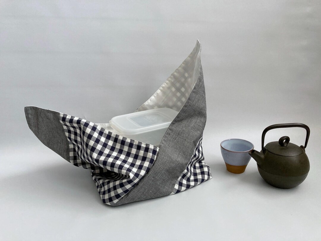 Japanese Lunch Bag, Azuma Bukuro Bag, Bento Bag, Tenugui Bag, Furoshiki ...
