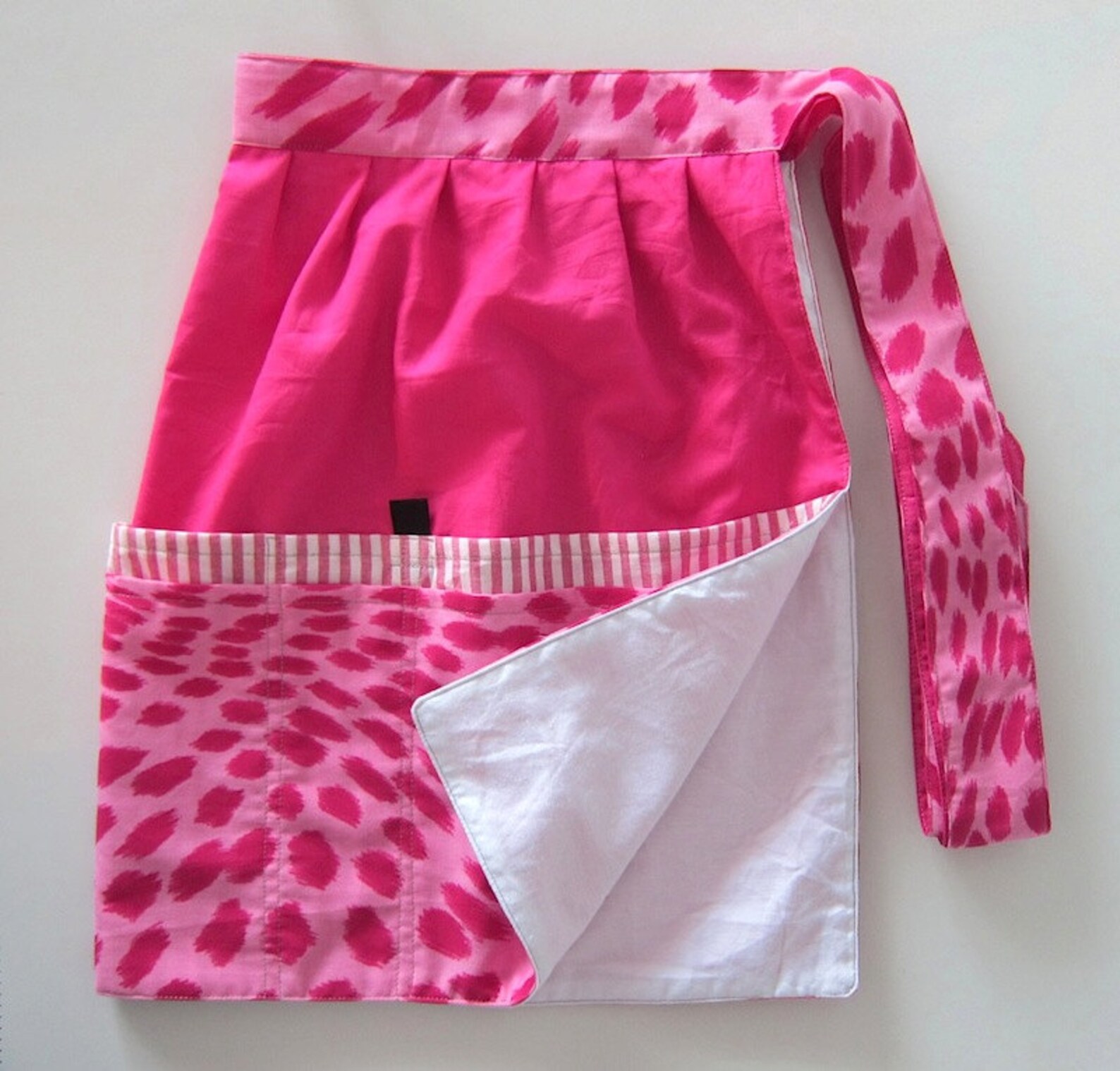 Cafe Apron Hip Apron Half Apron With Pockets Pebbles | Etsy