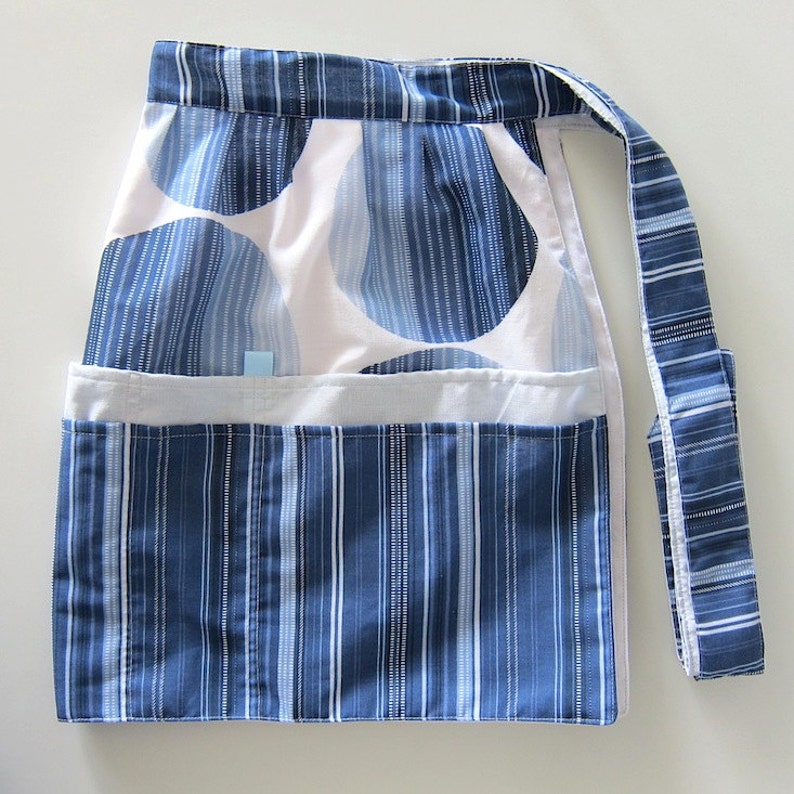 Cafe Apron Hip Apron Half Apron With Pockets Japanese - Etsy