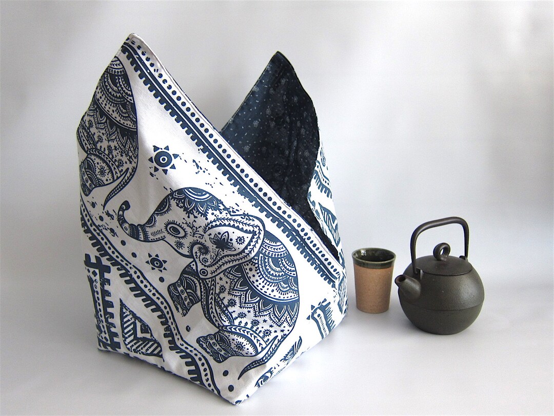 Lunch Bag Azuma Bag Bento Bag Japanese Lunch Bag Tenugui - Etsy Canada