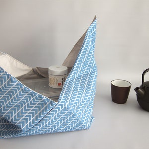 Lunch Bag, Azuma Bag, Bento Bag, Japanese Lunch Bag, Tenugui Bag ...