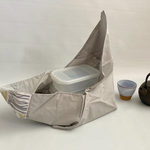 Lunch Bag, Azuma Bag, Bento Bag, Japanese Lunch Bag, Tenugui Bag ...