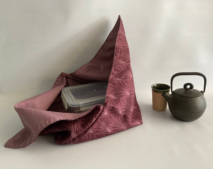 Lunch Bag, Azuma Bag, Bento Bag, Japanese Lunch Bag, Tenugui Bag ...