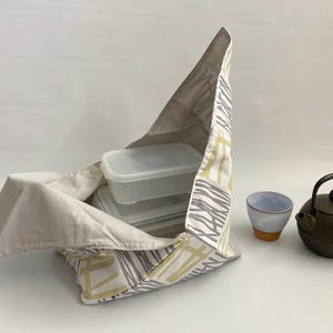 Lunch Bag, Azuma Bag, Bento Bag, Japanese Lunch Bag, Tenugui Bag ...
