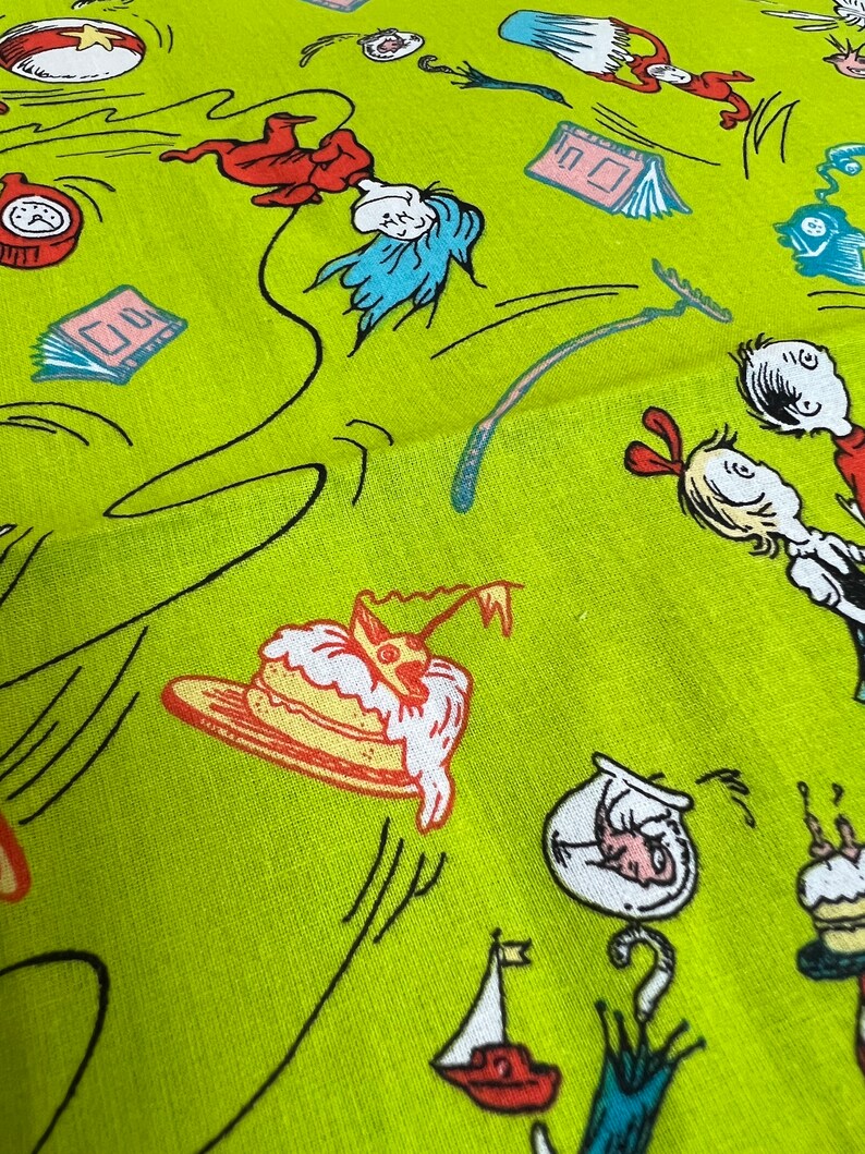 Dr. Suess Cat in the Hat green - Etsy