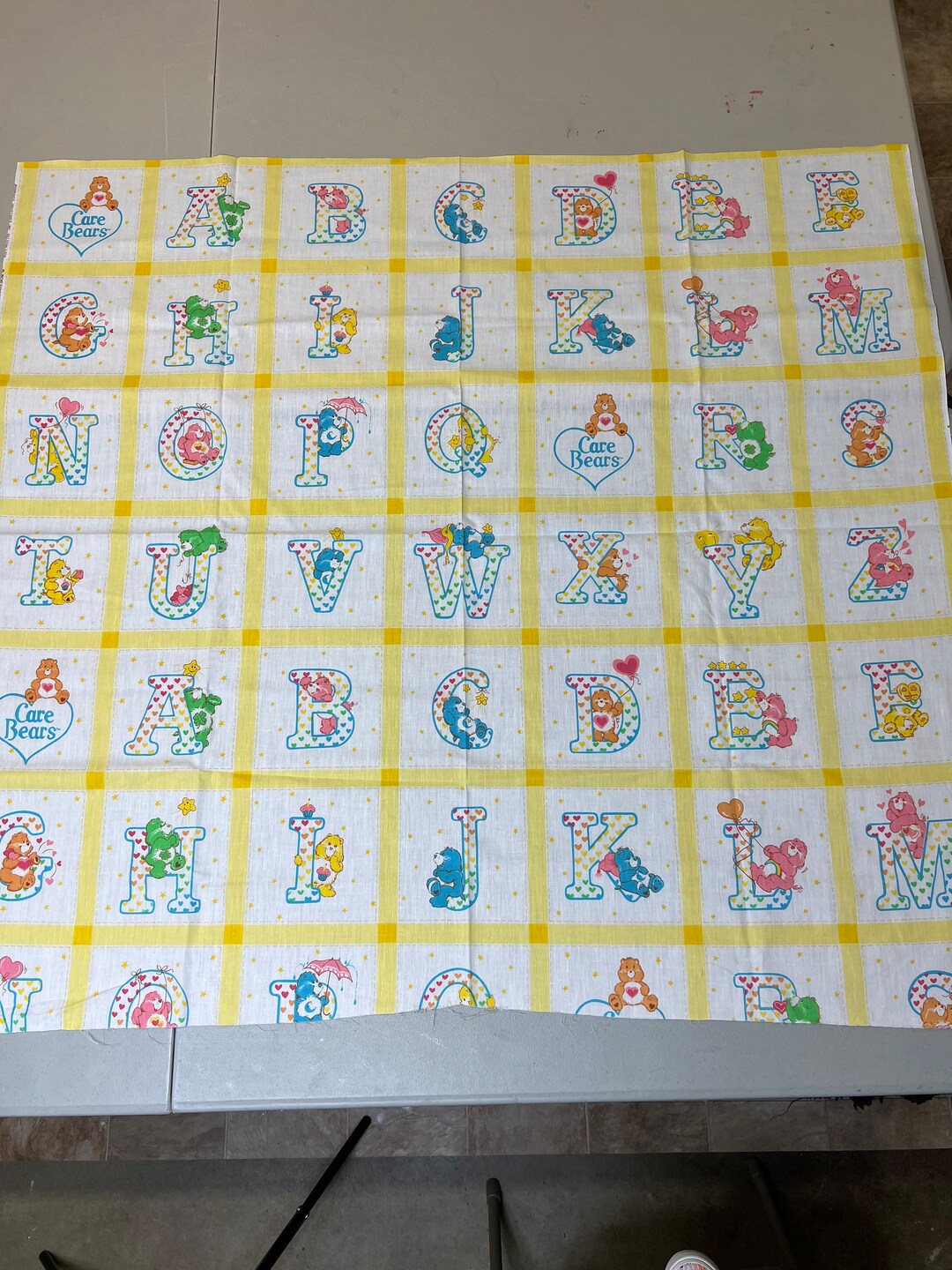 Care Bears Quilt Panel - Etsy