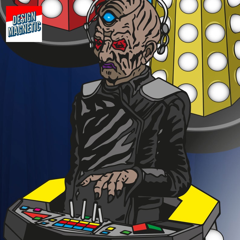 Doctor Who Christmas Card: Radio Times Special, Tardis & Daleks - Etsy