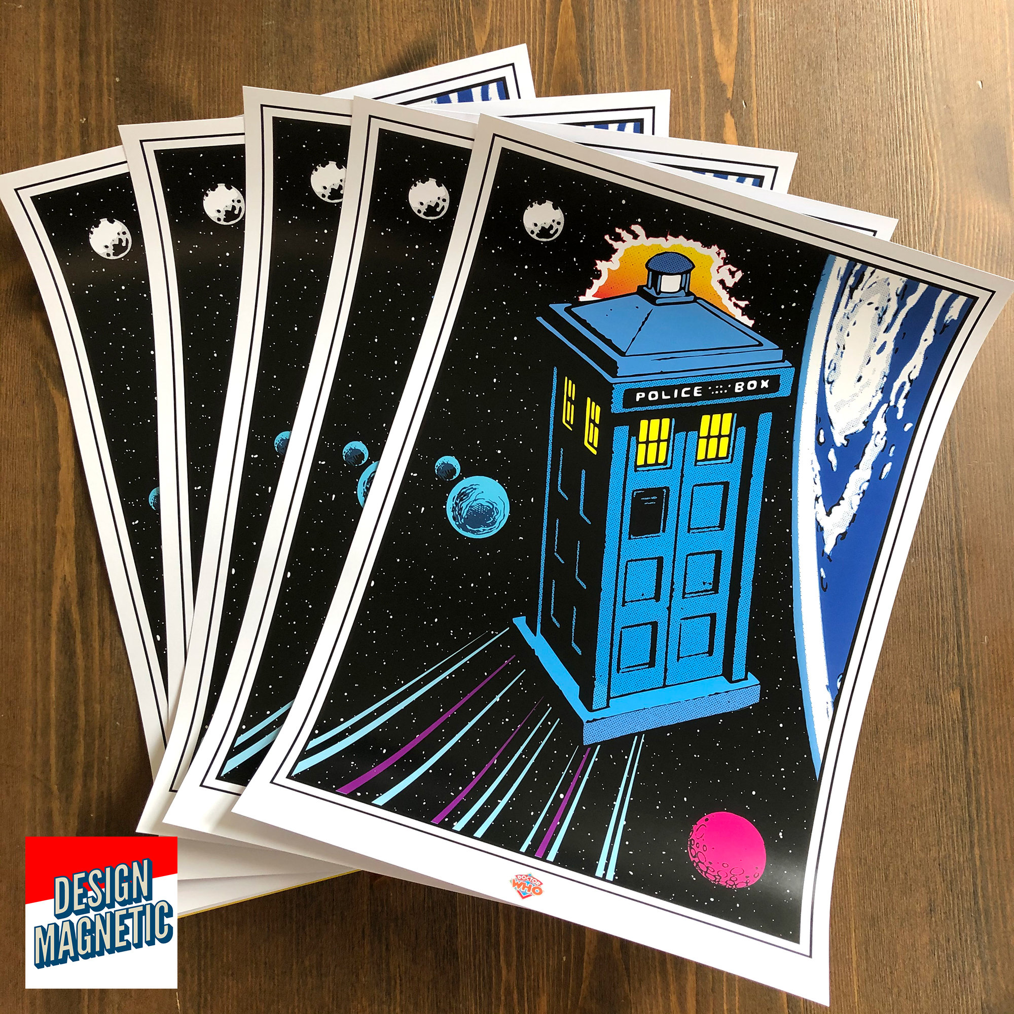 Doctor Who Tardis Comic Poster Sci-fi Art Dr Who Wall Art, Tardis Print ...