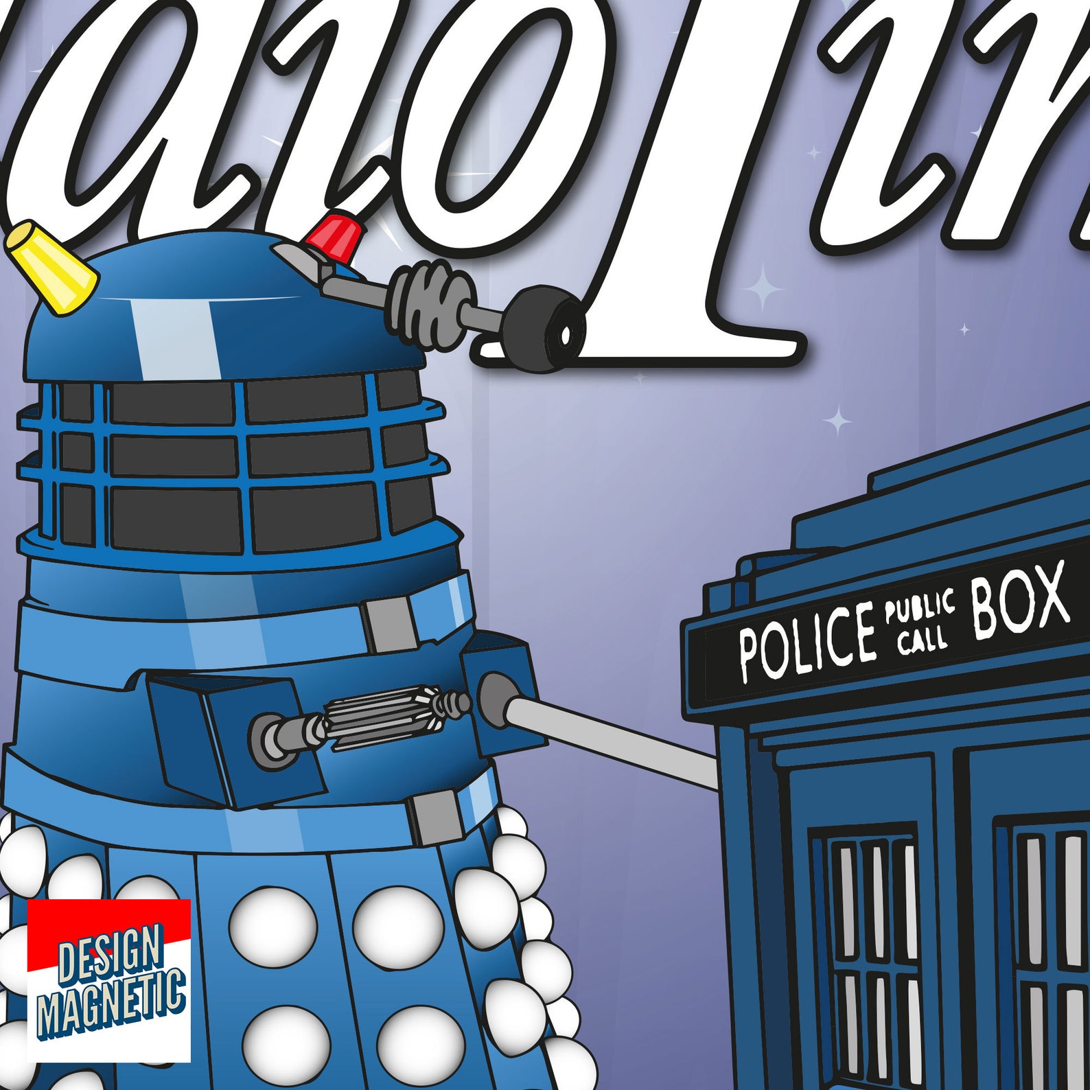 Doctor Who Christmas Card: Radio Times Special, Tardis & Daleks - Etsy