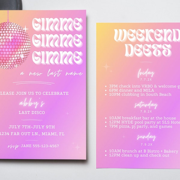 Abba Themed Party - Etsy