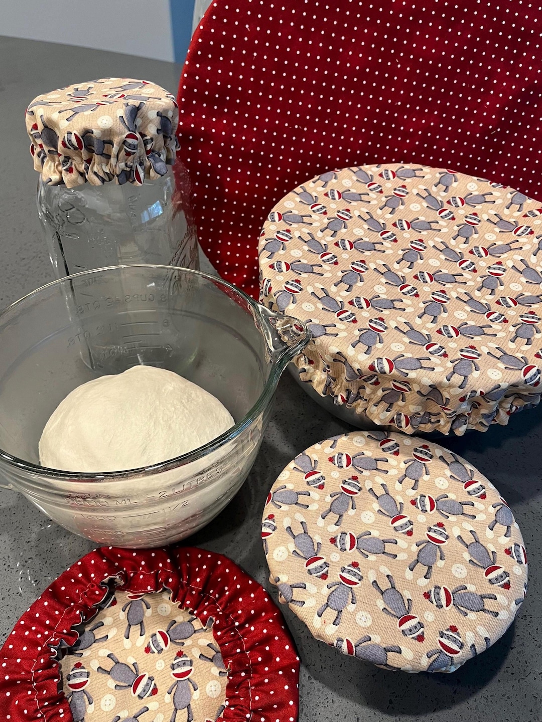 Mixing Bowl Covers, 5 Sizes Available - Reusable & Limited Edition, Eco ...